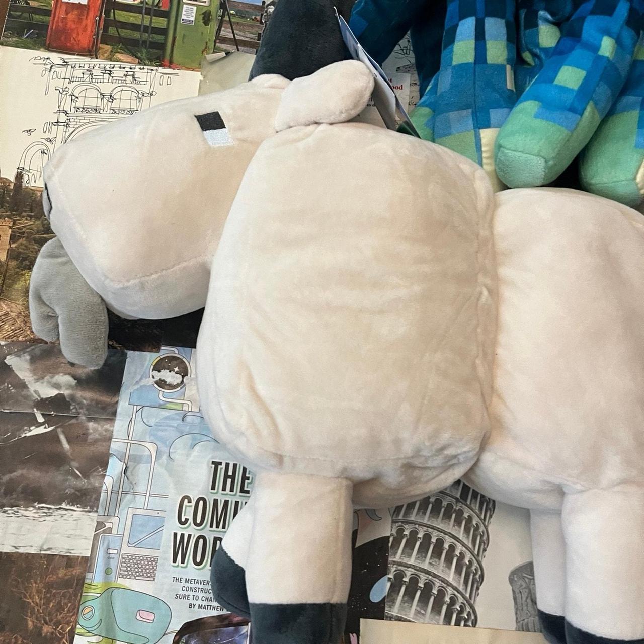 minecraft plushie bundle of three includes glow... | Depop