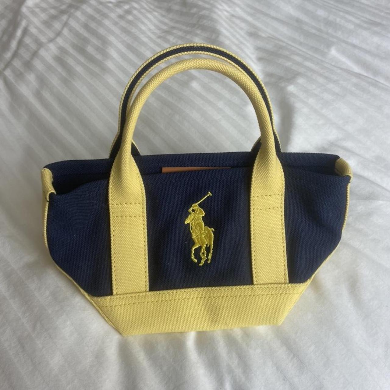 Mini polo Ralph lauren canvas bag. Got this for... - Depop
