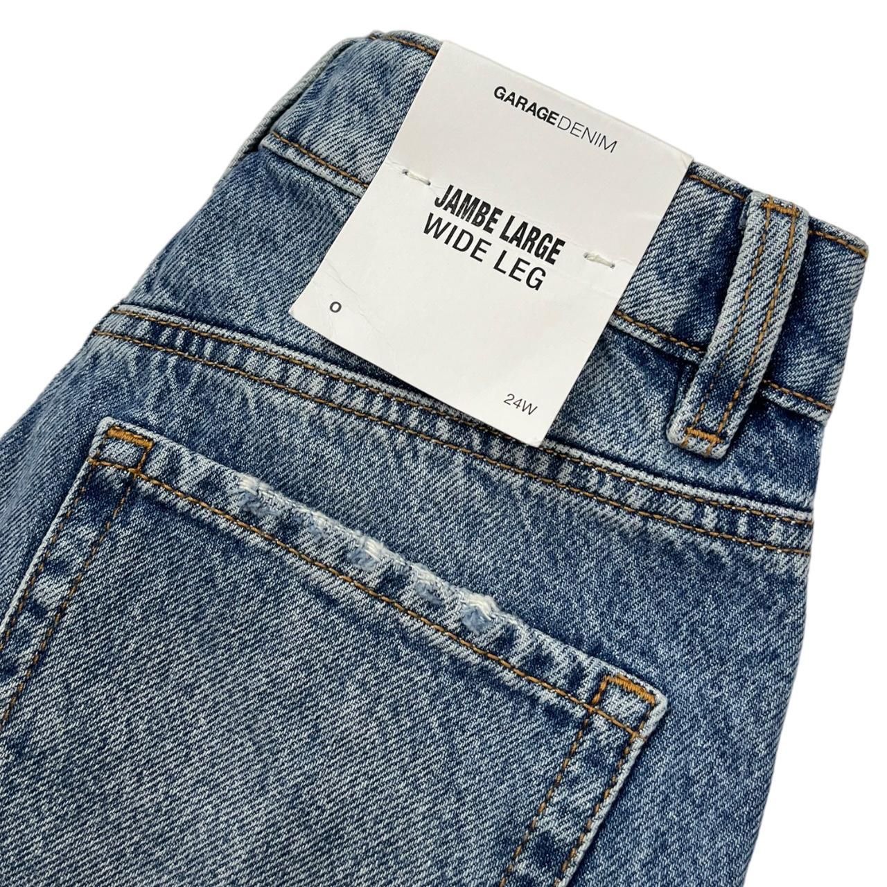 NWT garage wide leg jeans Size: 0 ( 24-25 )... - Depop