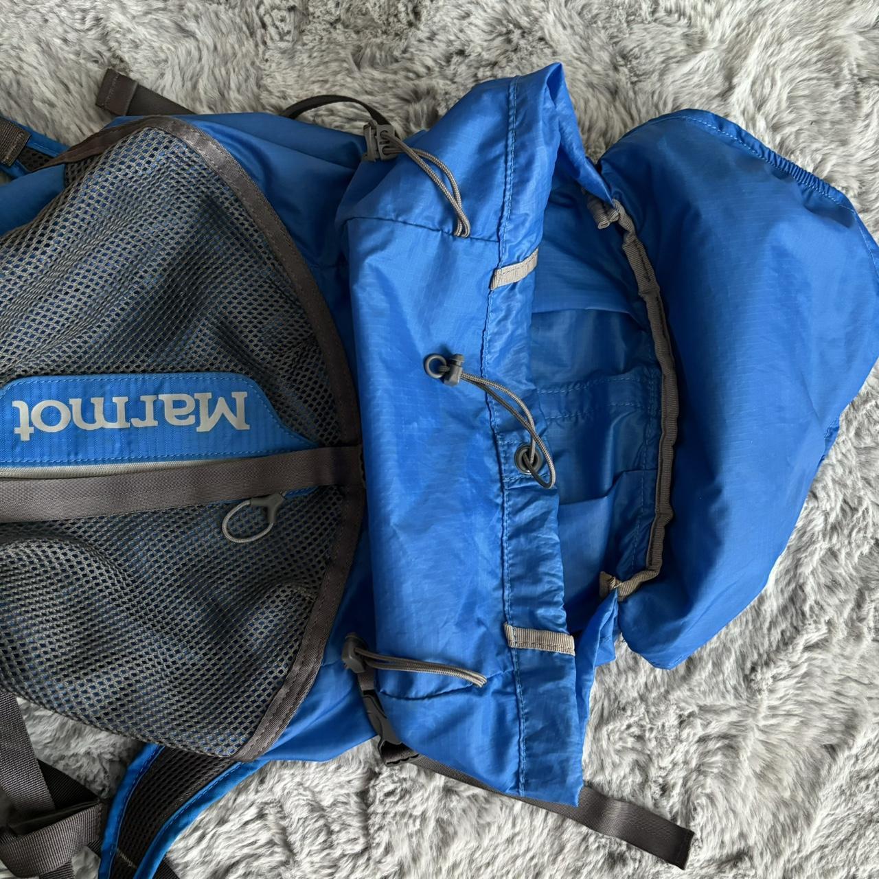 Marmot hiking backpack 💙 super lightweight, all... - Depop