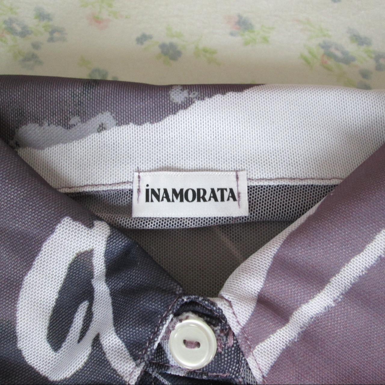 Inamorata wilcox button up in size XS💗 this mesh top... - Depop
