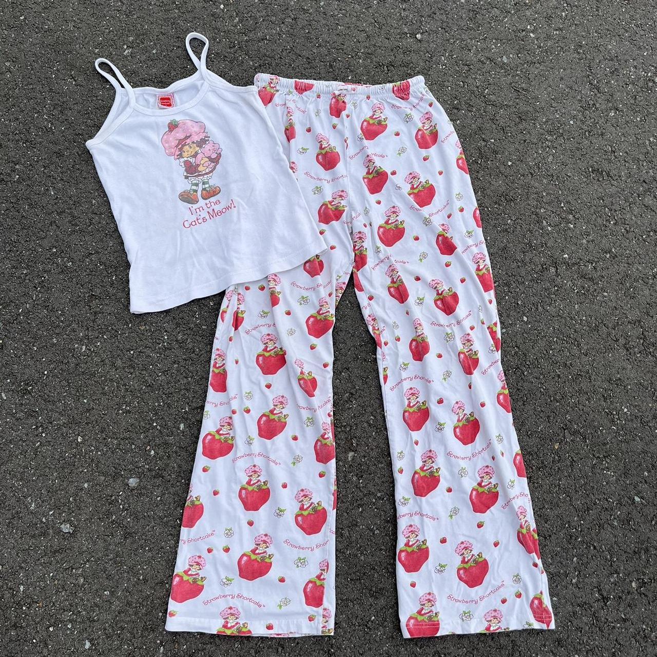 Women's Red and Pink Pajamas | Depop