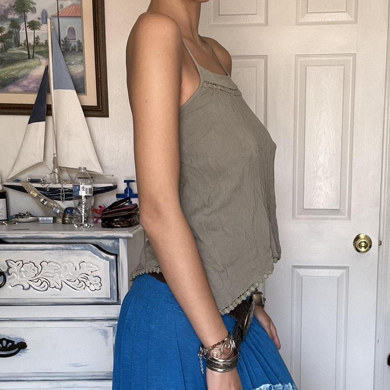 2000s boho cami top 🪬🐉 FREE SHIPPING So feminine... - Depop