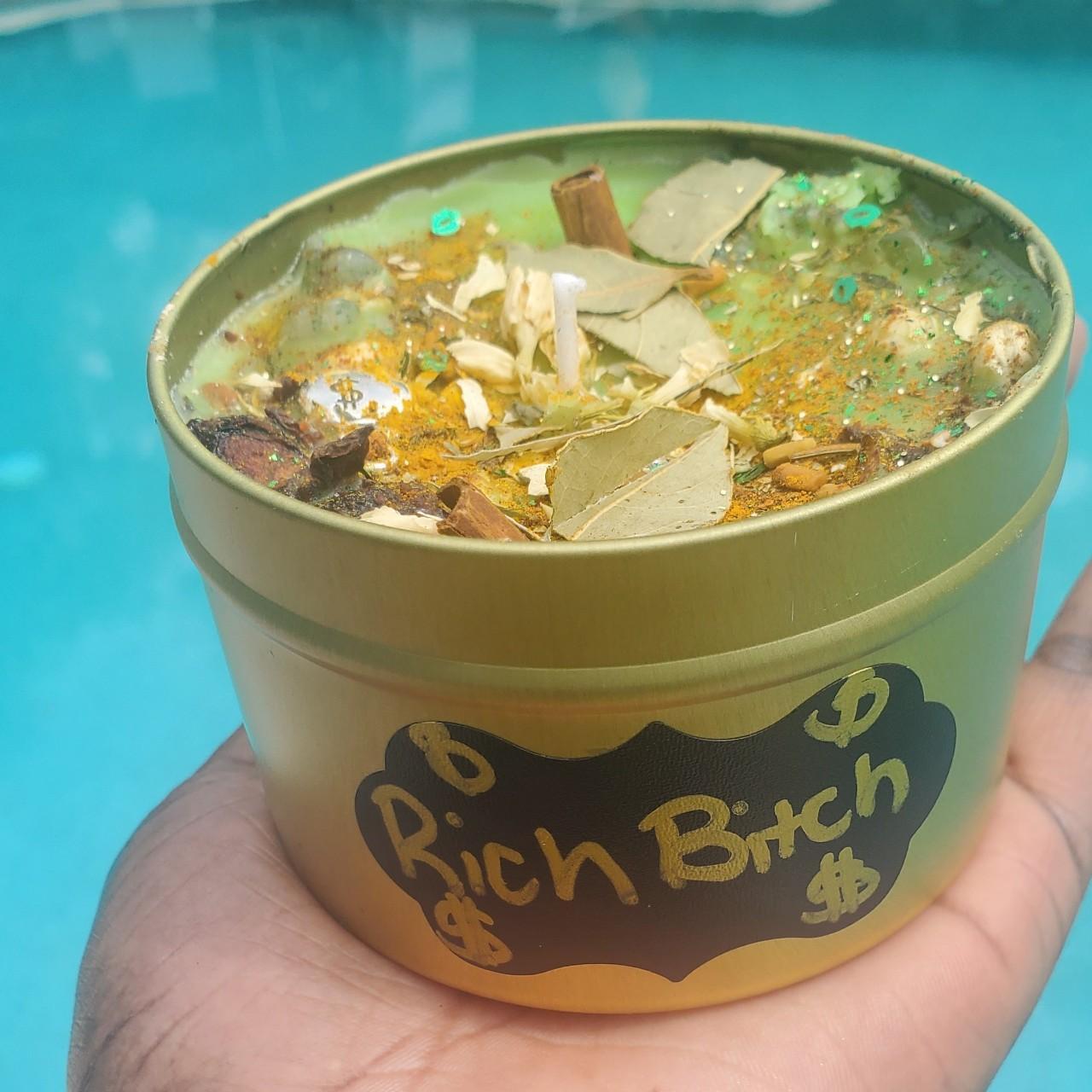 Rich Bichh money spell candle powerful Rich Bich... - Depop