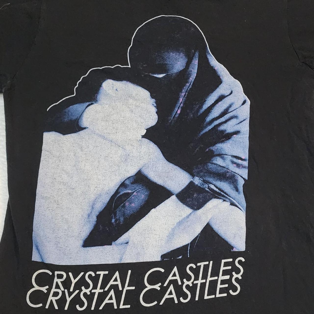 00s Y2K 2012 Crystal Castles (iii) Album Tour Promo... - Depop