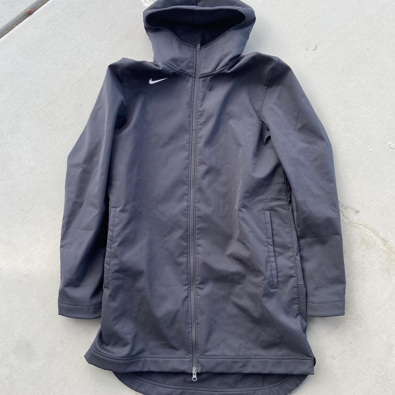 Nike tech trench coat “water resistant” Mens sz L - Depop