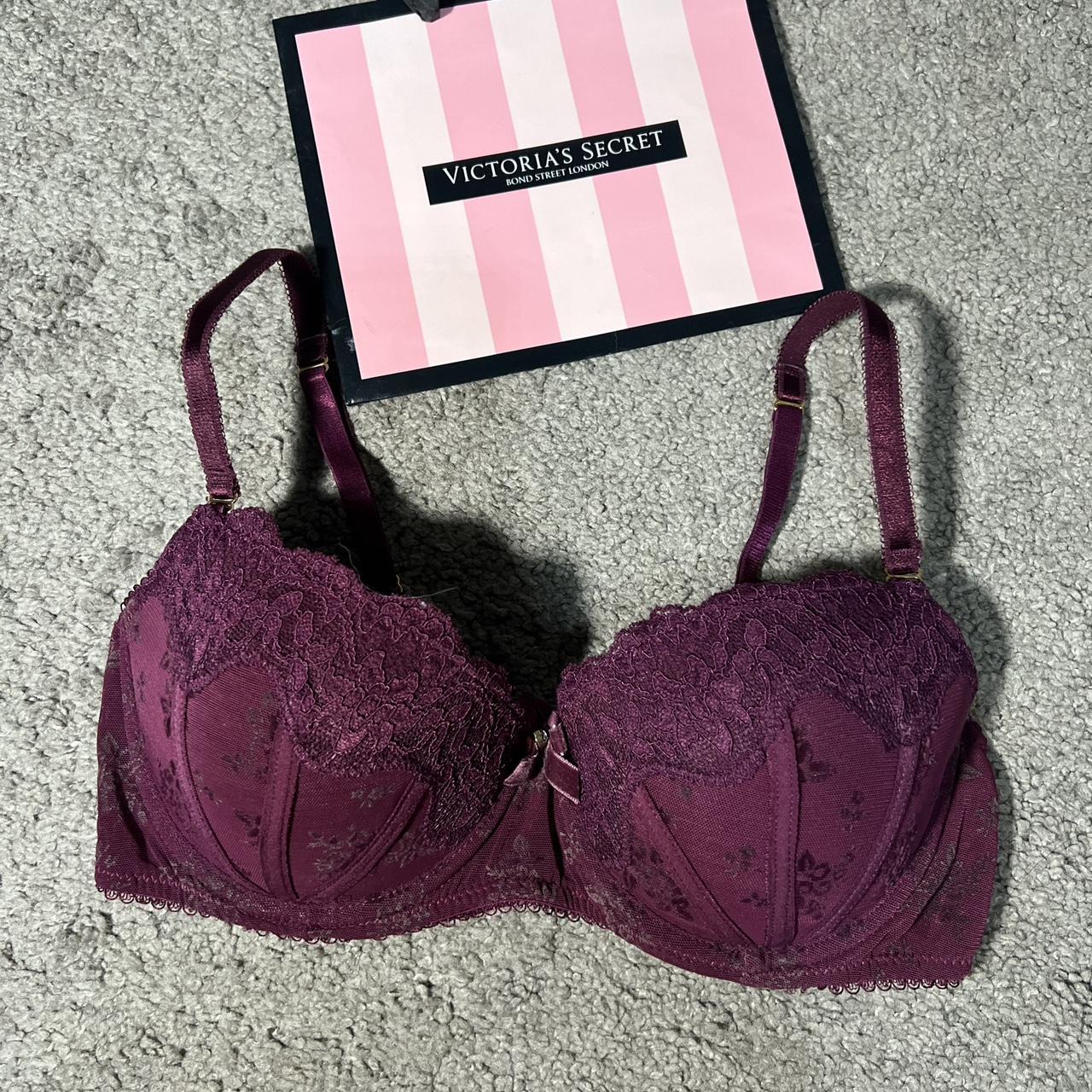 🍇 34c moulded cup bra 🍇 (worn 2/3 times) 🍇 PURPLE... - Depop