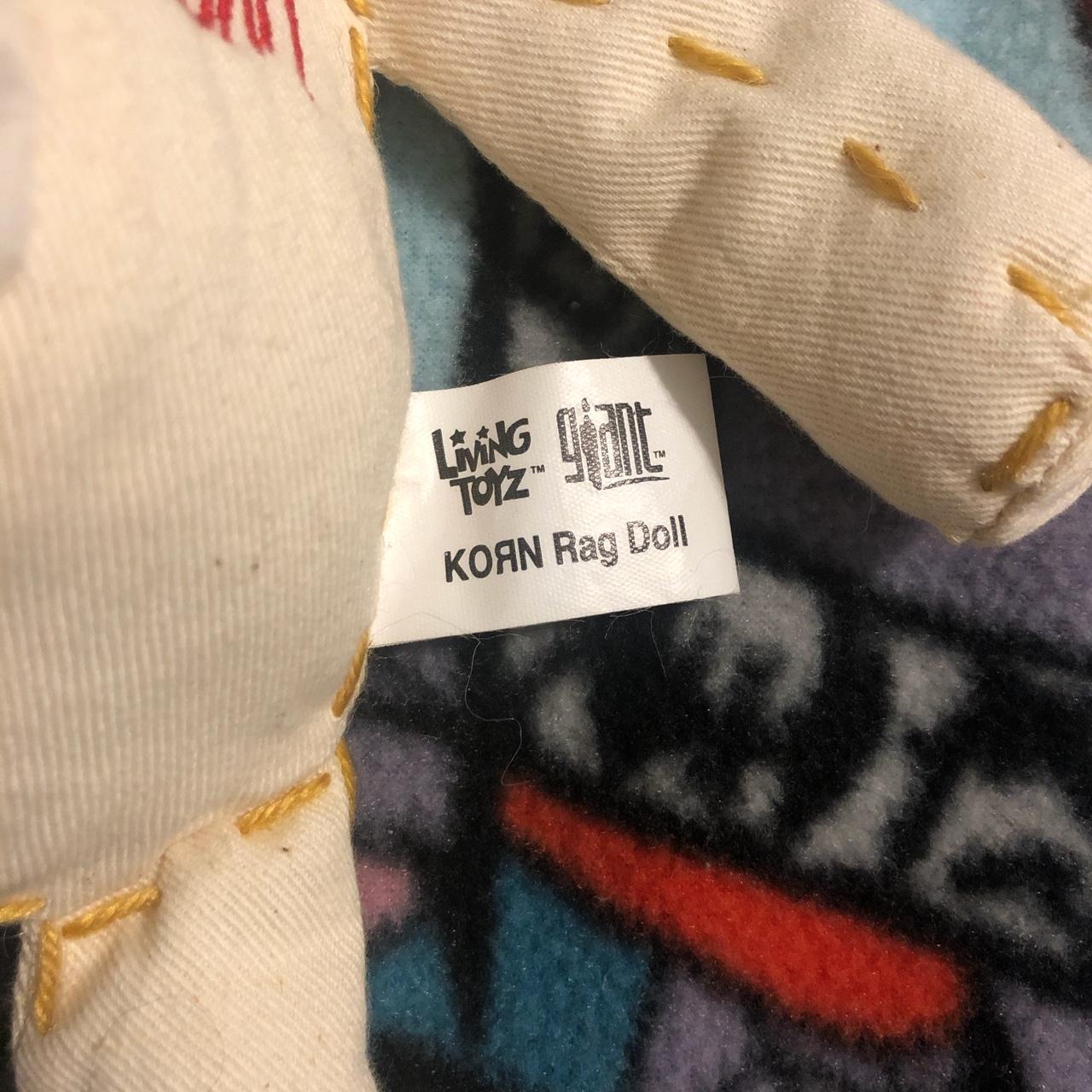 limited edition vintage korn rag doll from their... - Depop