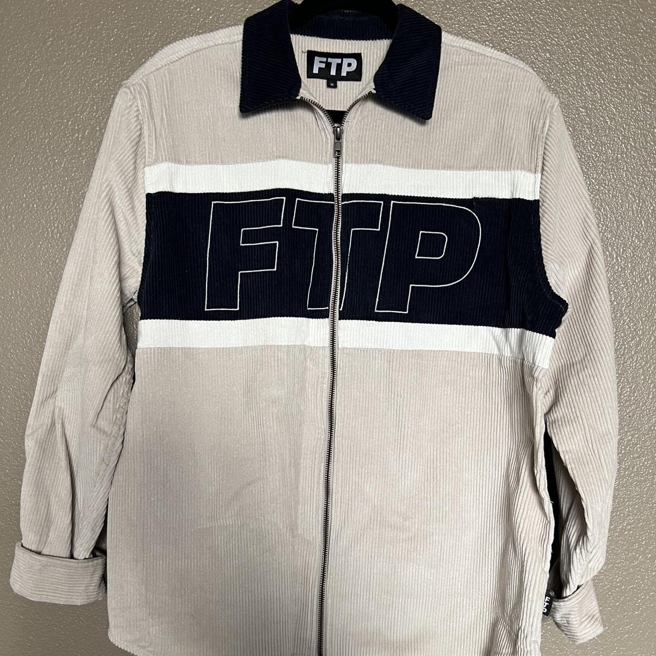 FTP corduroy zip up never wore it because it’s been... - Depop