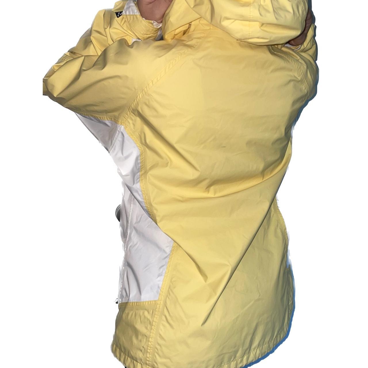 Columbia Yellow Rain Jacket - Women's Medium - Depop