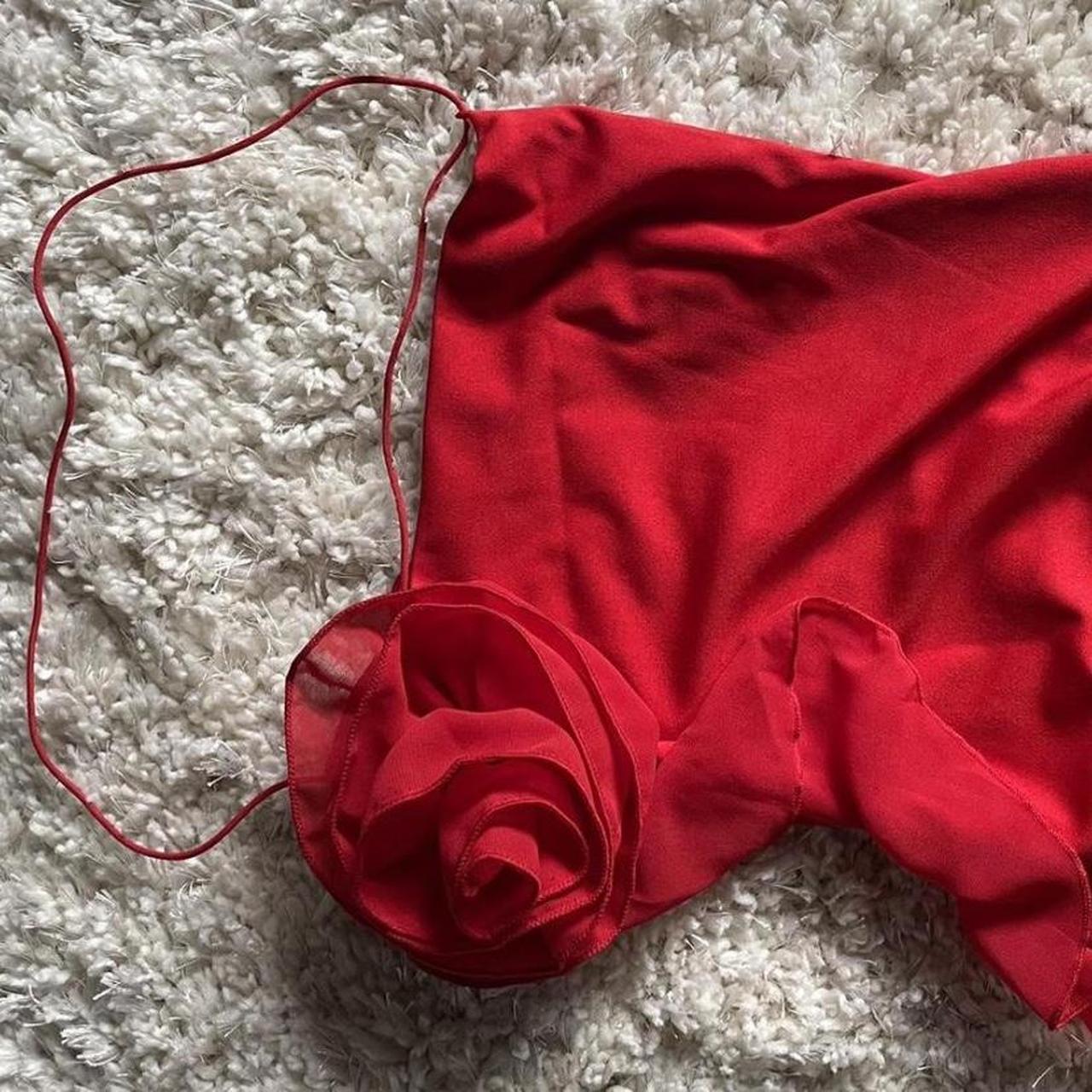 Fanci Club inspired red dress Size small fits xs to... - Depop