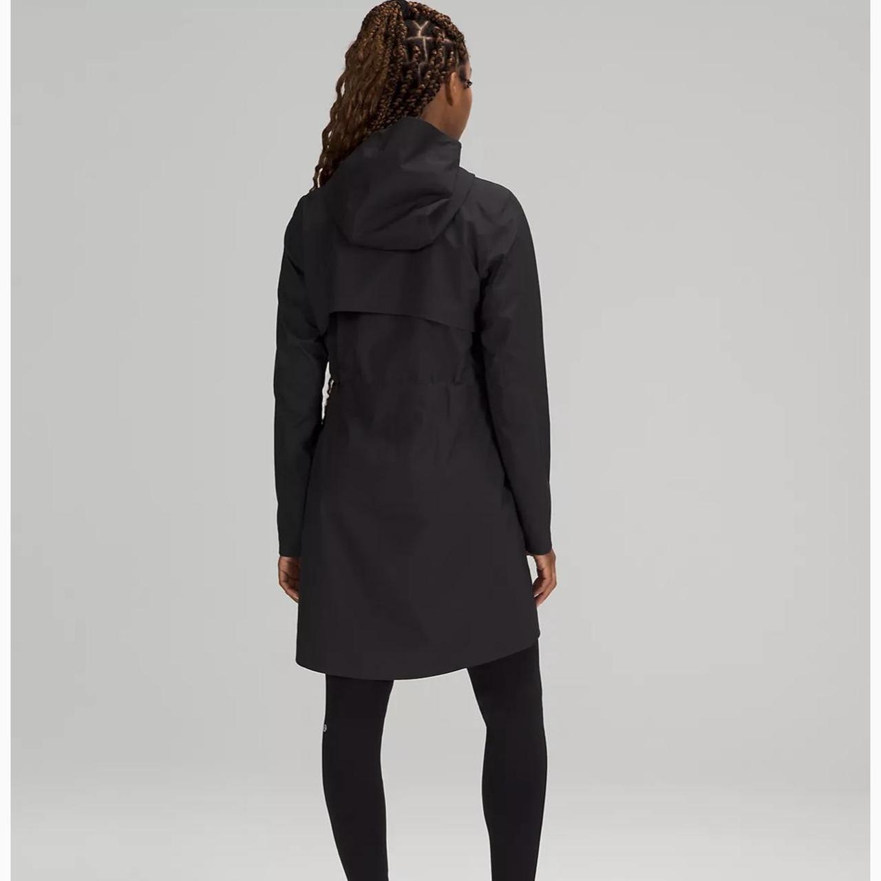 Lululemon Waterproof Hooded Extended Raincoat ‘Rain... - Depop