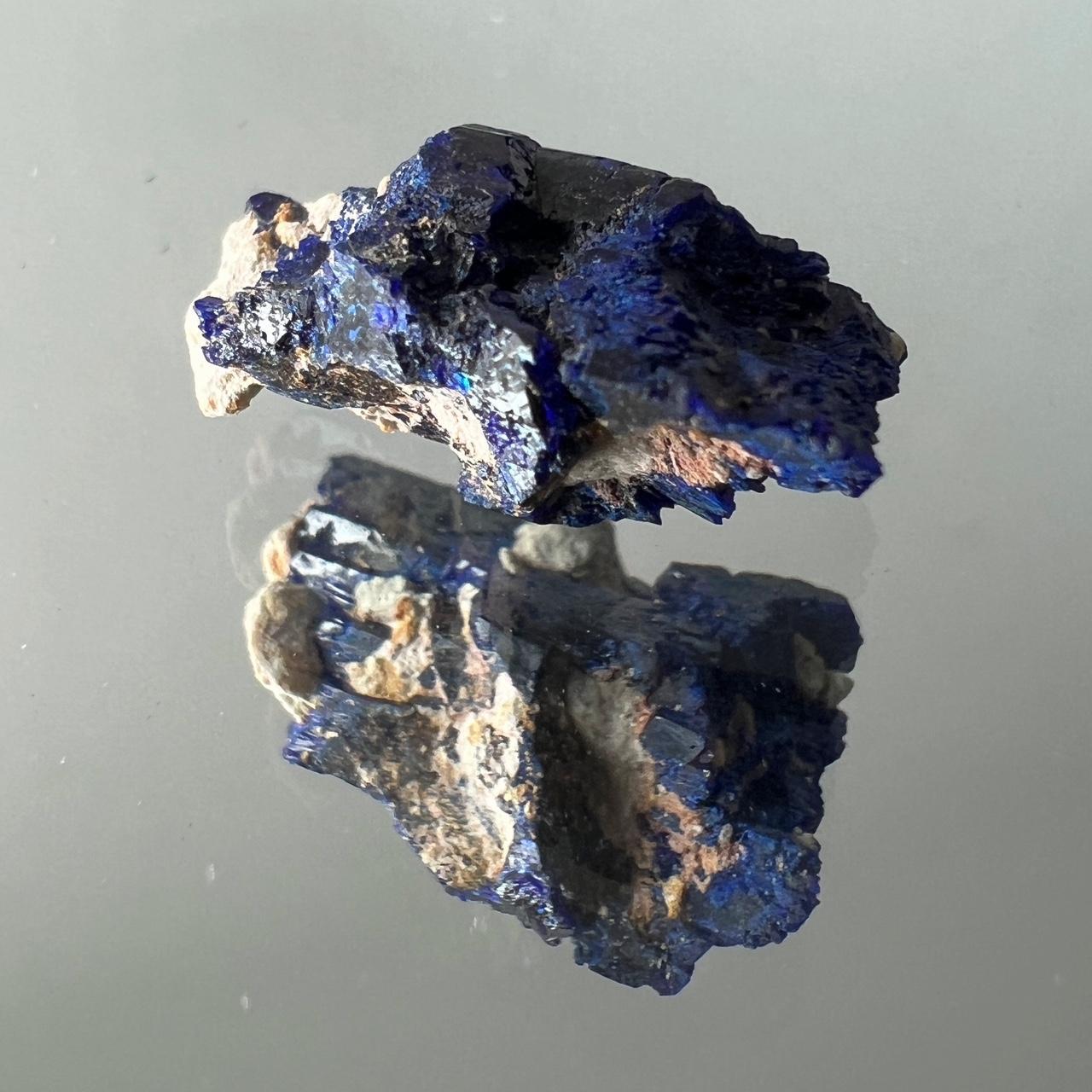 Bladed azurite crystal specimen Approx... - Depop