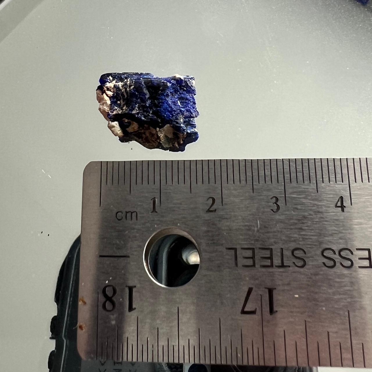 Bladed azurite crystal specimen Approx... - Depop