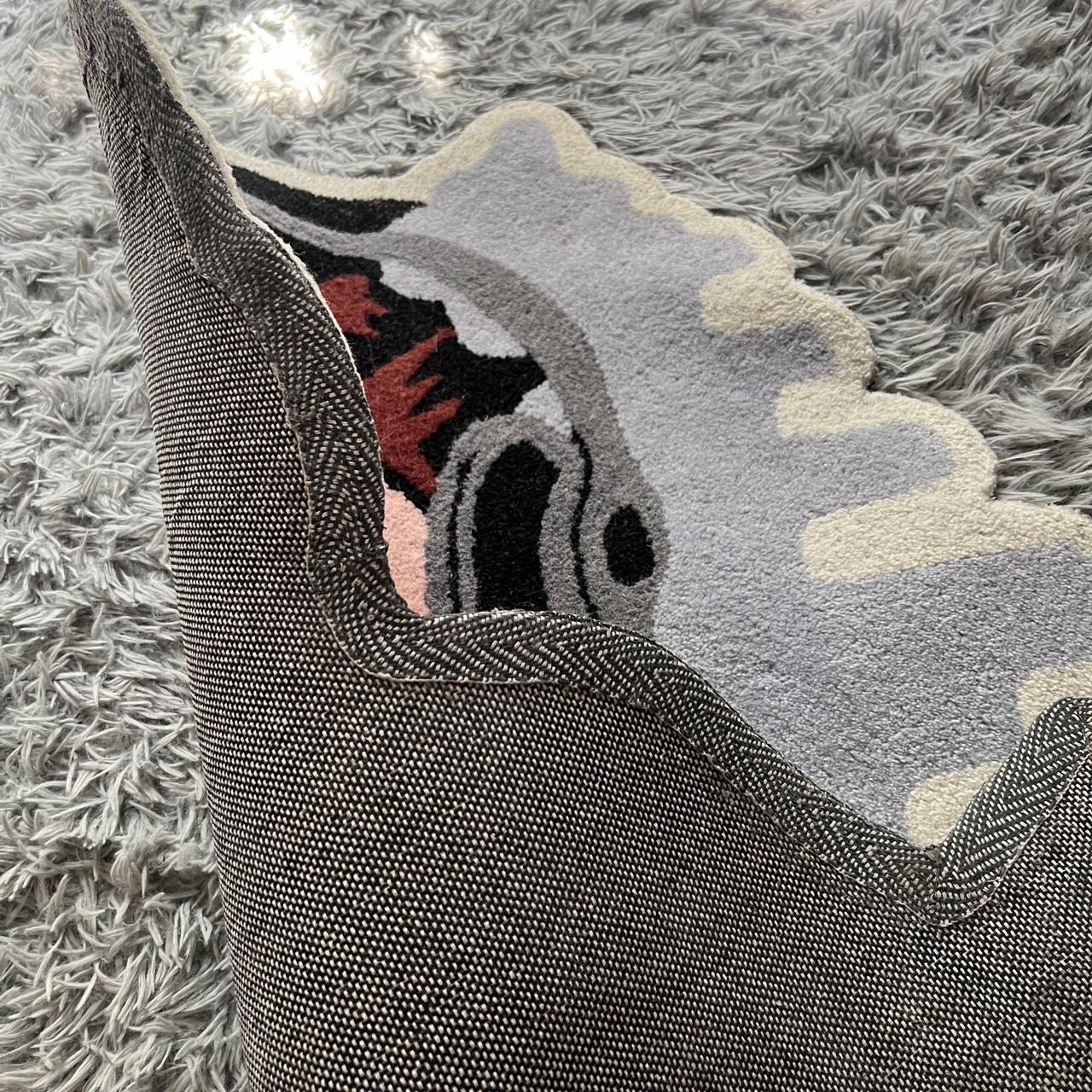 Elon Musk tufted wool area rug Approx 32”x36” at... - Depop