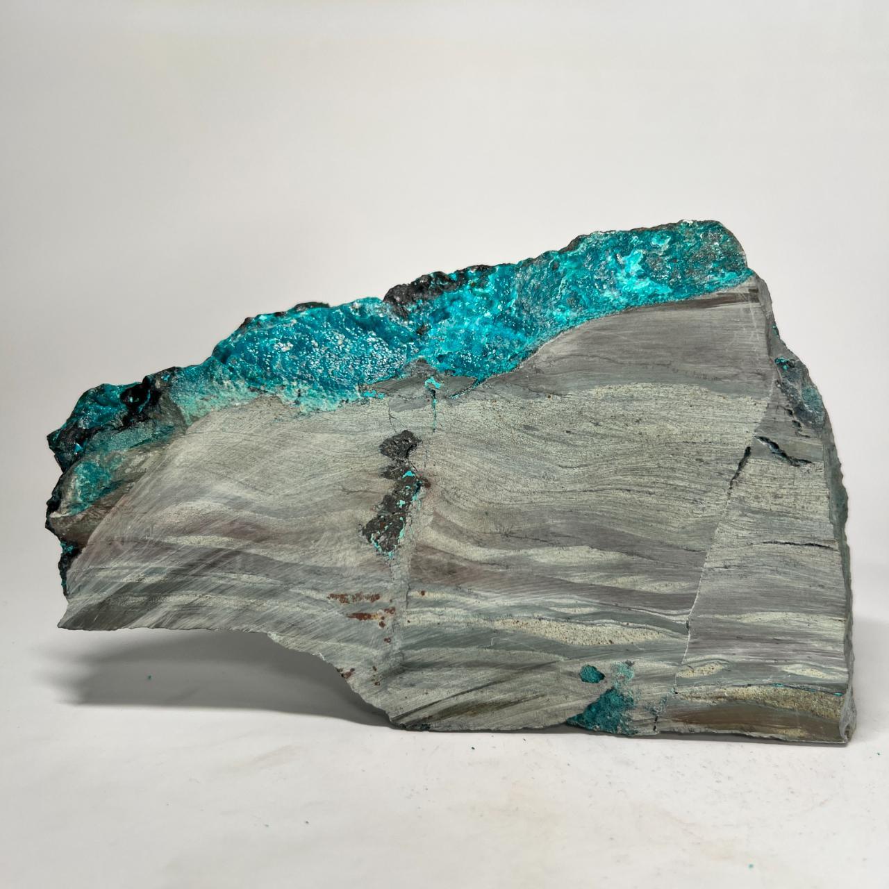 XL Gemmy Botryoidal Chrysocolla/Gem Silica from... | Depop