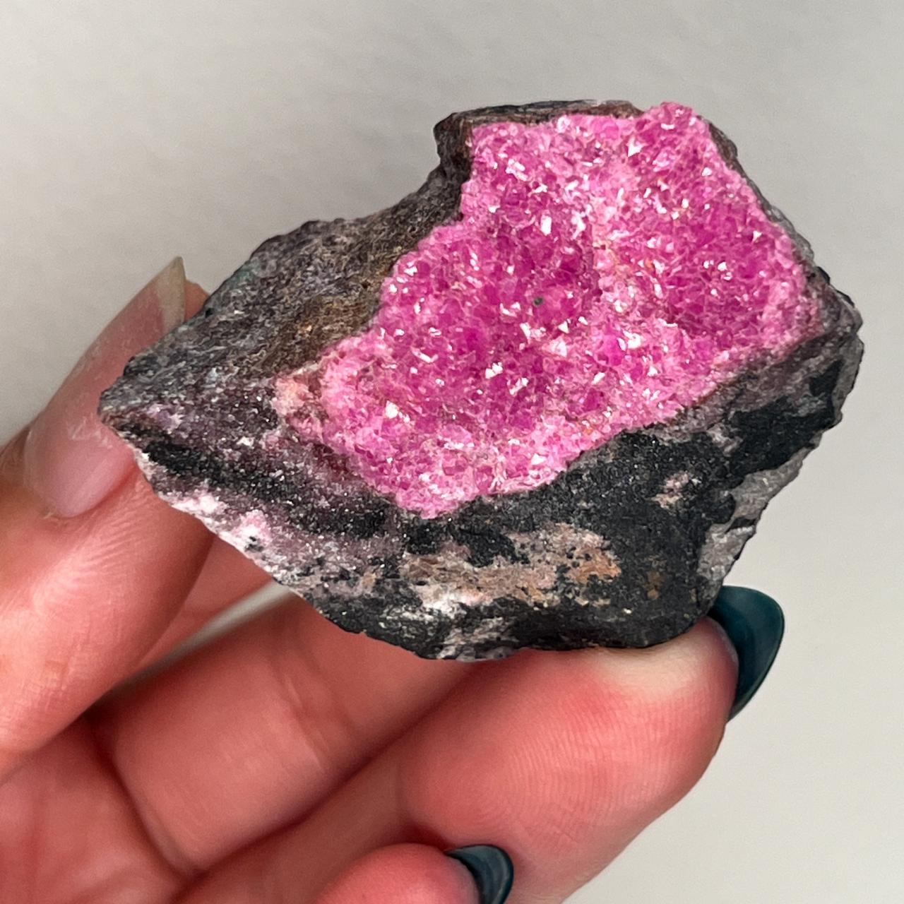 Cobalt-bearing Calcite from Congo Deep pink... - Depop