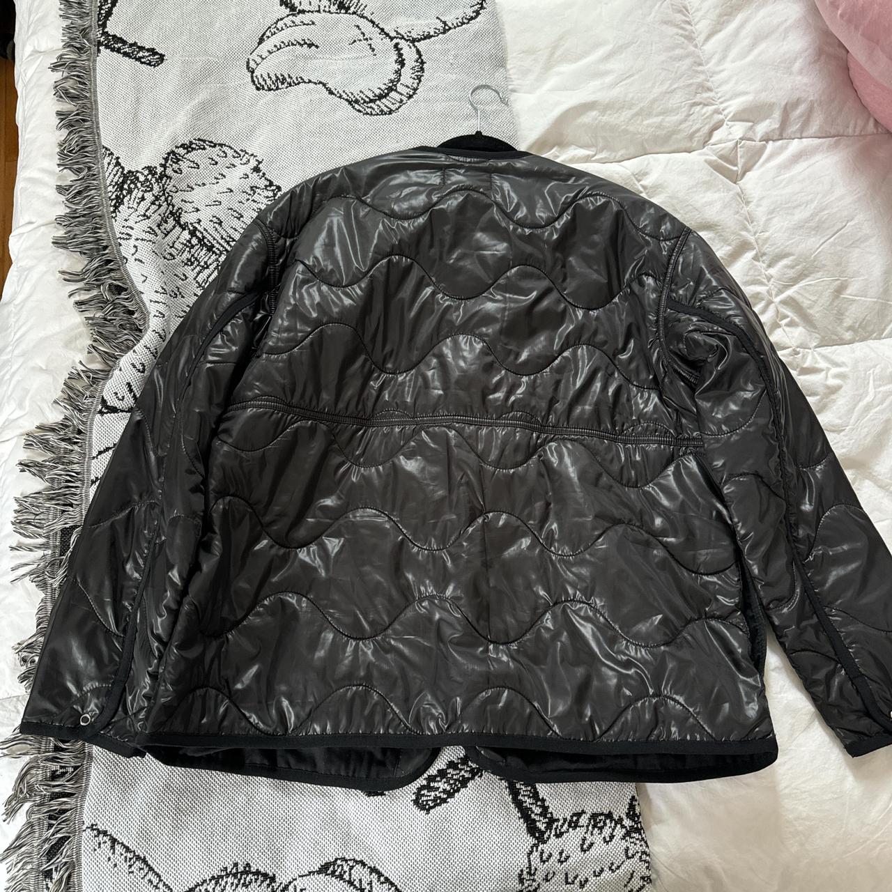 black weekday jacket - Depop