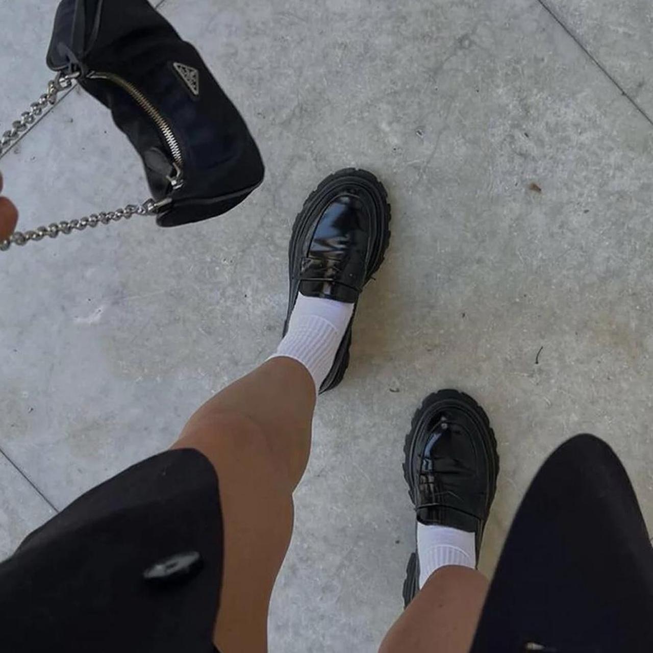 Axel tony Bianco loafers Size 40 Hardly worn... - Depop