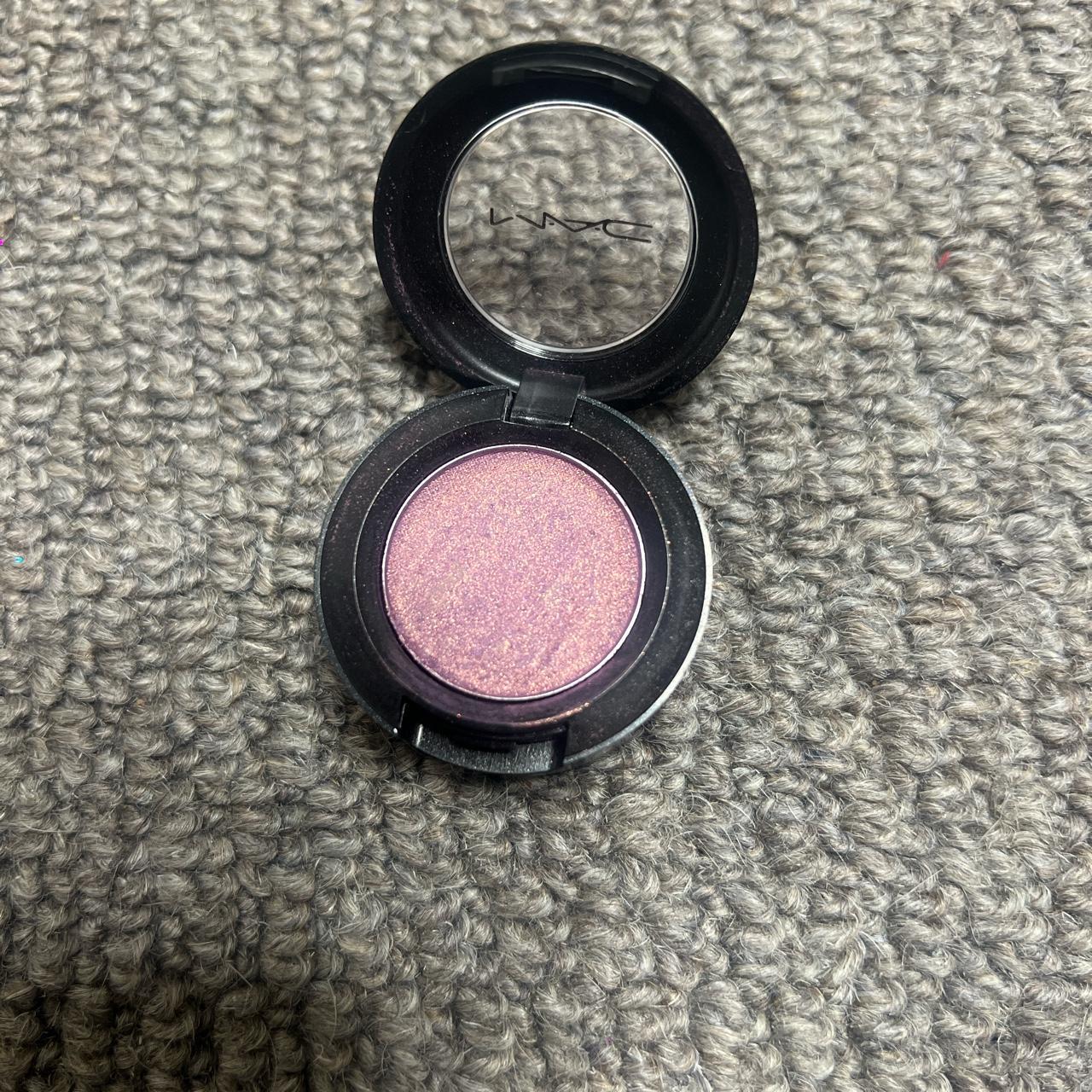 Mac eyeshadow in the shade TRAX VELVET. Purple... | Depop