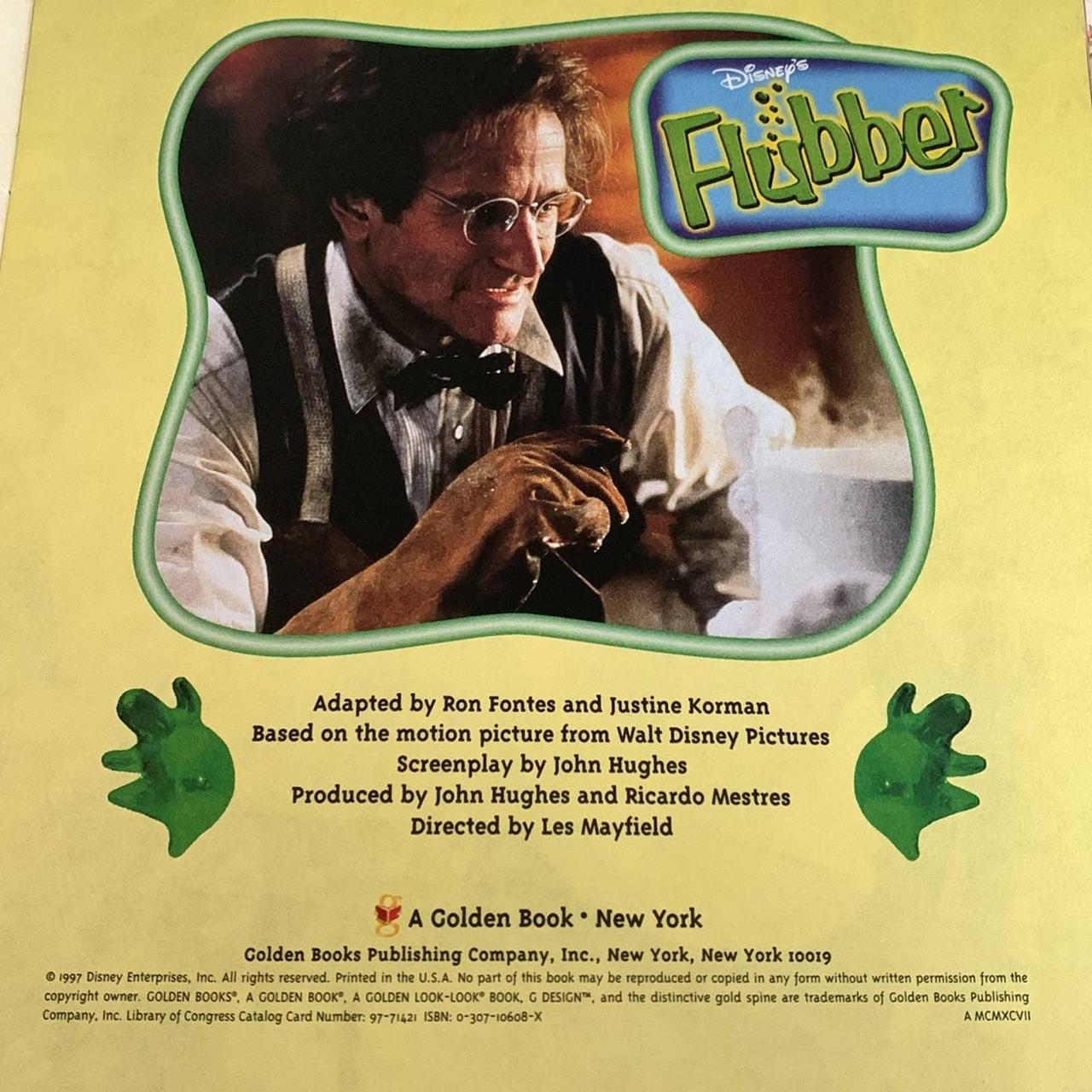Disney’s Flubber Golden Books Paperback 1997 Robin... - Depop