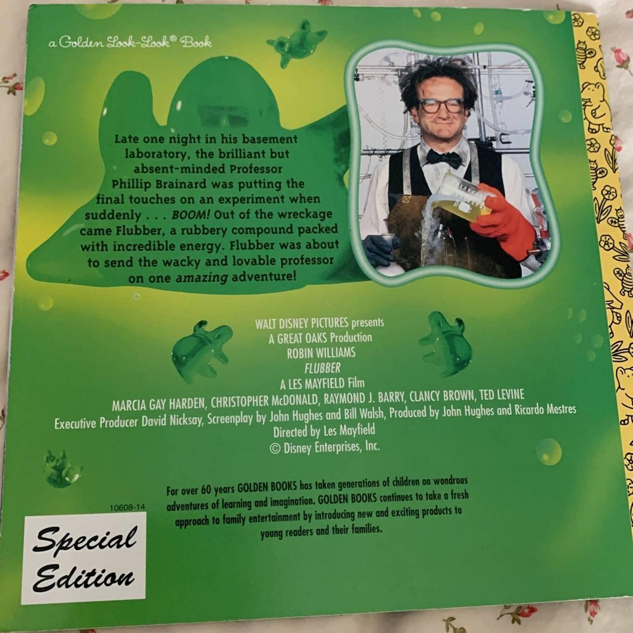 Disney’s Flubber Golden Books Paperback 1997 Robin... - Depop