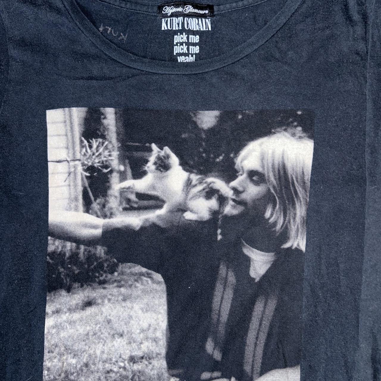hysteric glamour x kurt cobain black longsleeve t | Depop hysteric glamour x kurt cobain black longsleeve t | Depop
