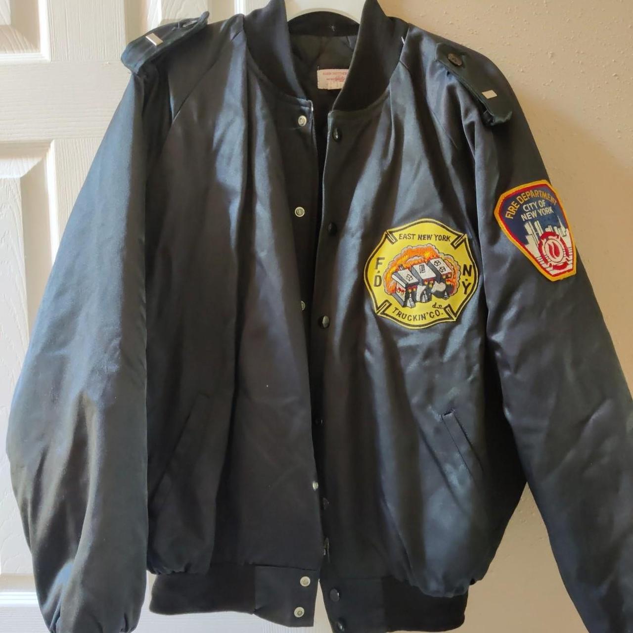 FDNY Ladder 175 Vintage Authentic New York Quilted... | Depop