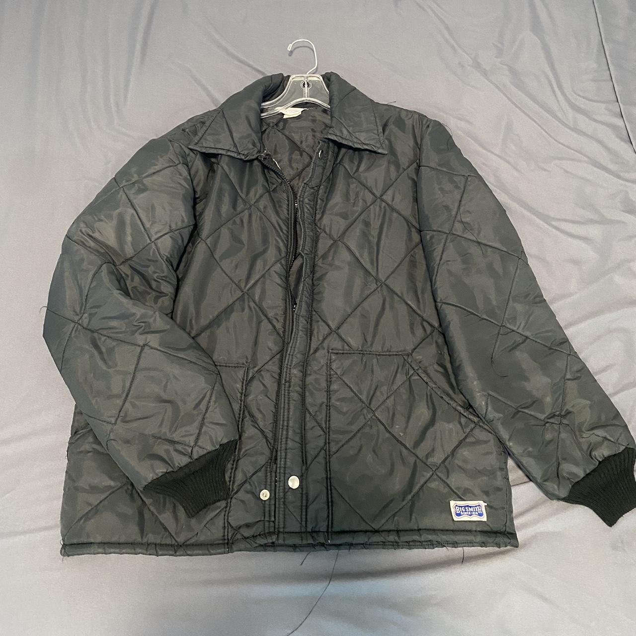 Vintage Big Smith jacket Size S/M Has some flaws but... - Depop