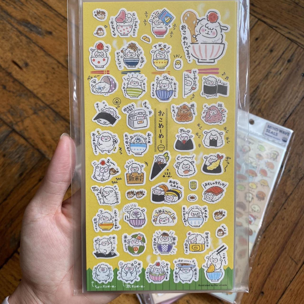 Mind wave sticker sheets Price is for 5 sheets, one... - Depop