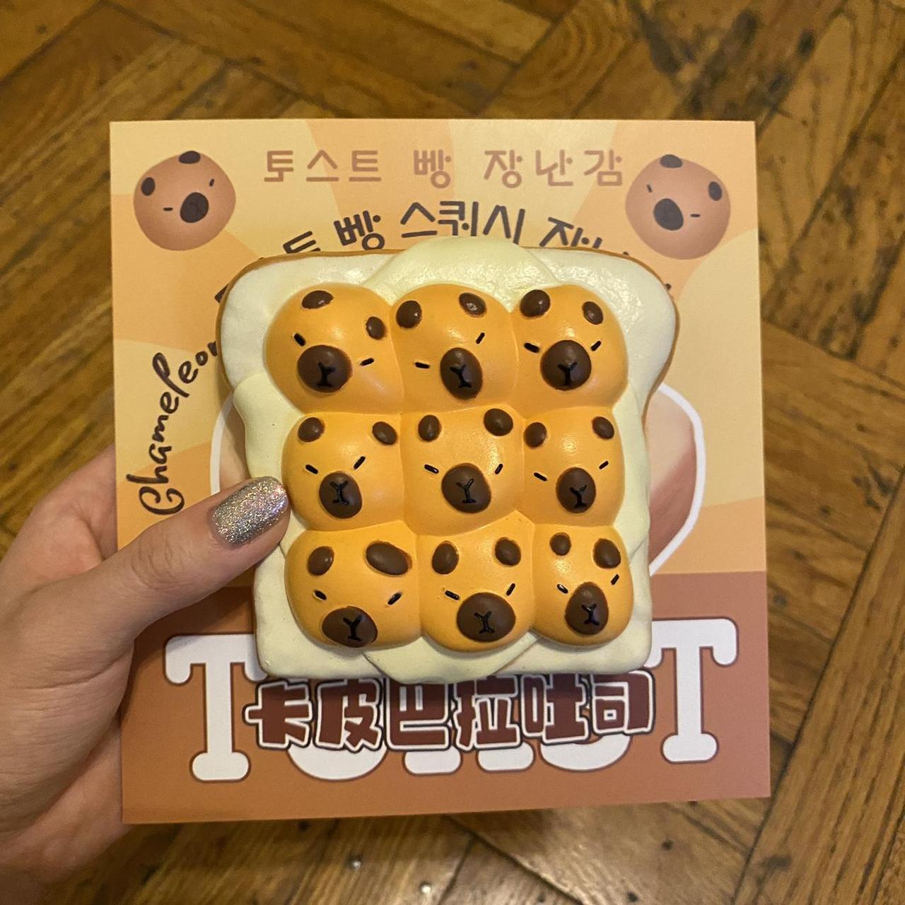 Capybara toast squishy Brand: Chameleon... - Depop