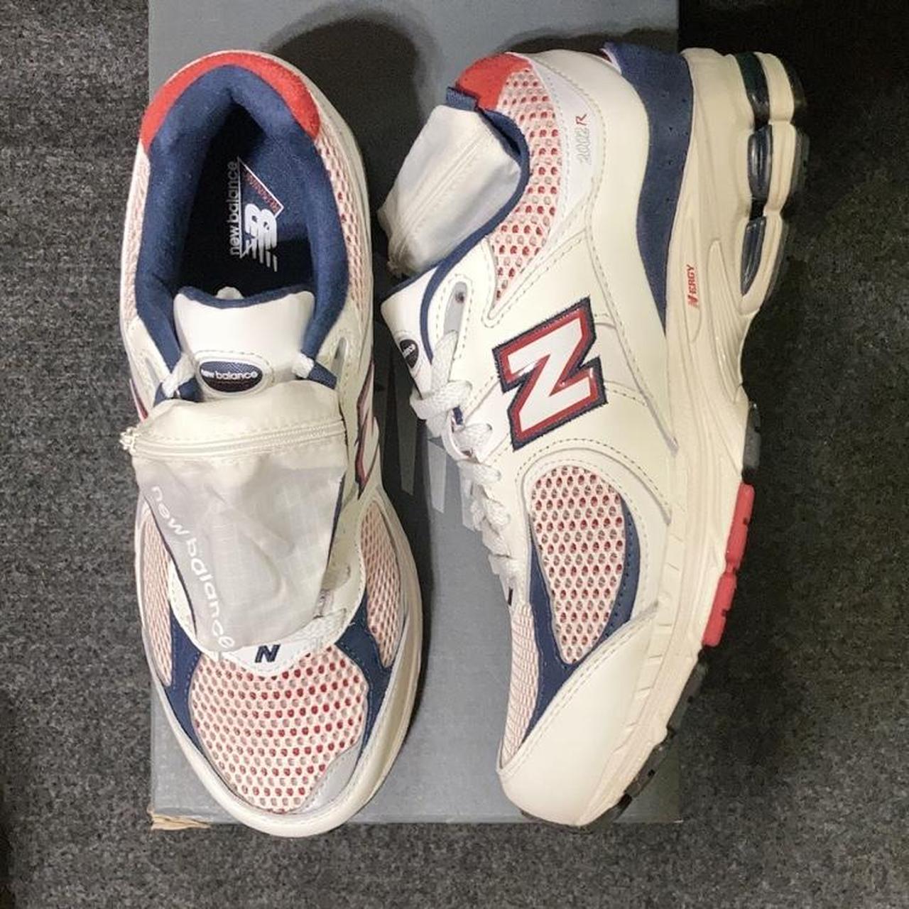 NEW - New Balance 2002R "Team Red Navy" Pouch in... - Depop