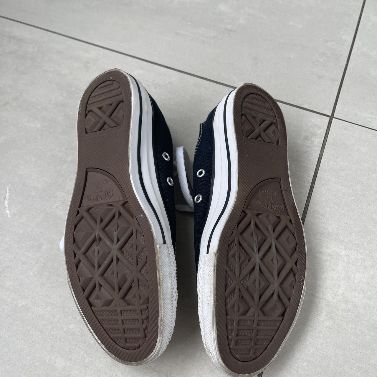 Genuine Great Condition black converse. No... - Depop