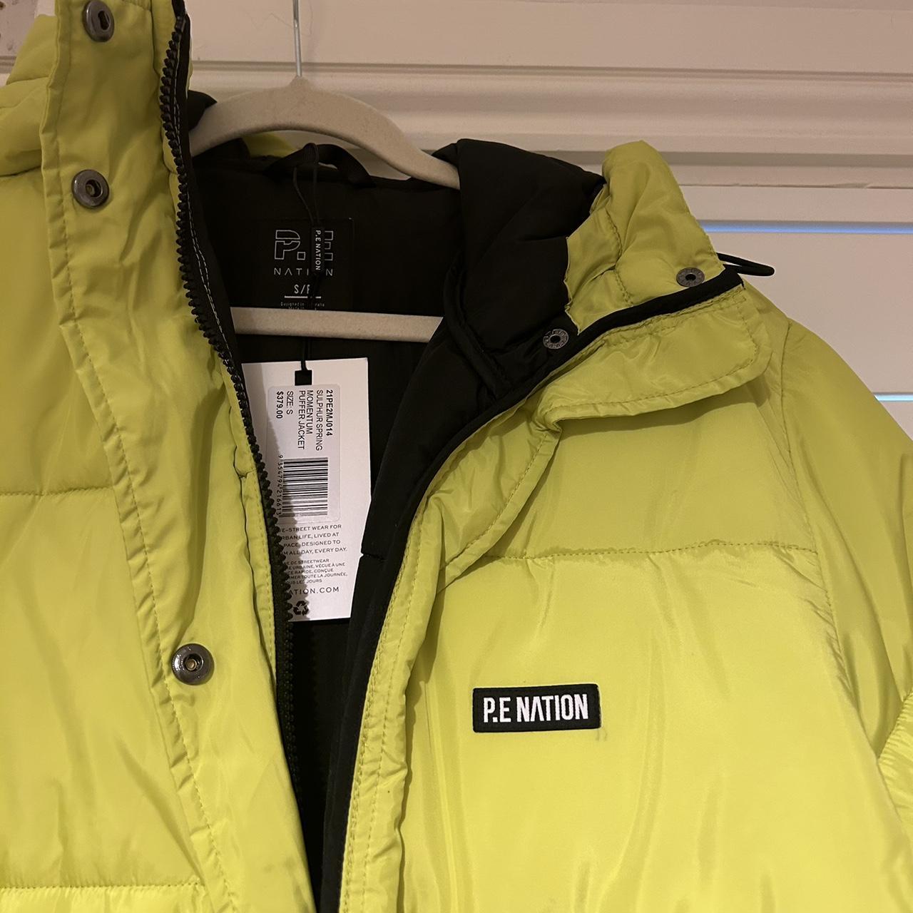 PE Nation Sulphur Spring Momentum Puffer Jacket Size S - Depop