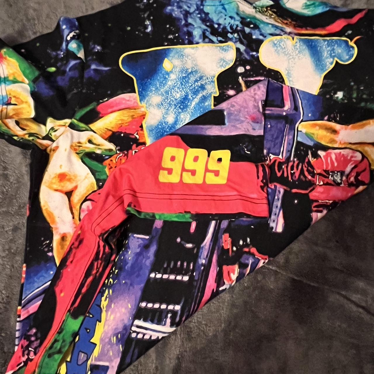 Vlone Juice Wrld Cosmic shirt all over print Size... - Depop