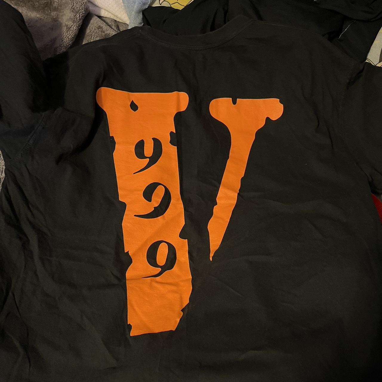 Vlone juice wrld collab shirt size large 21 x 29.5... - Depop