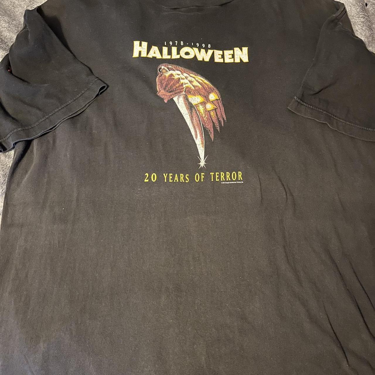 Vintage 90s Halloween movie promo Michael myers... - Depop