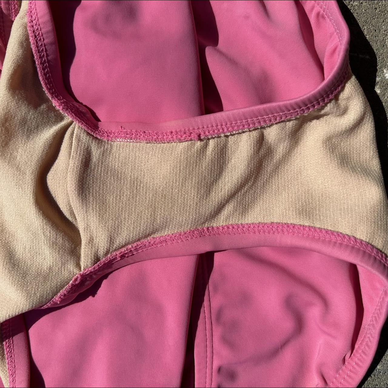Pink micro mini swim skirt Brand: Merona Size:... - Depop