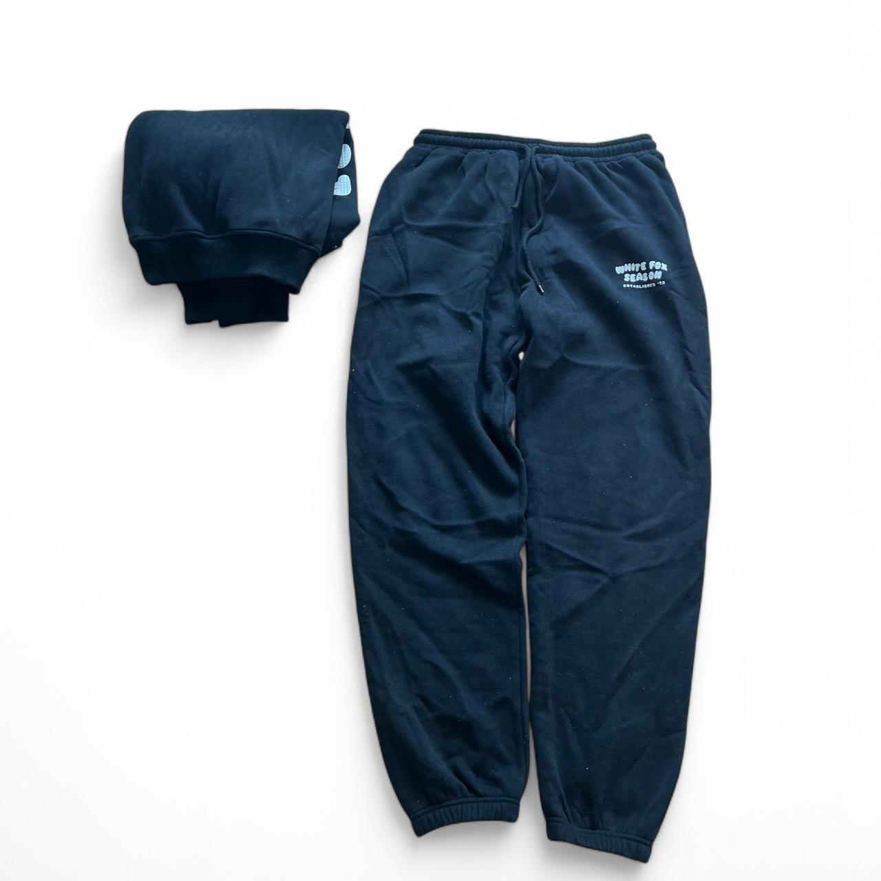 White Fox Black Tracksuit Set. Jumper is BNWT. Size... | Depop