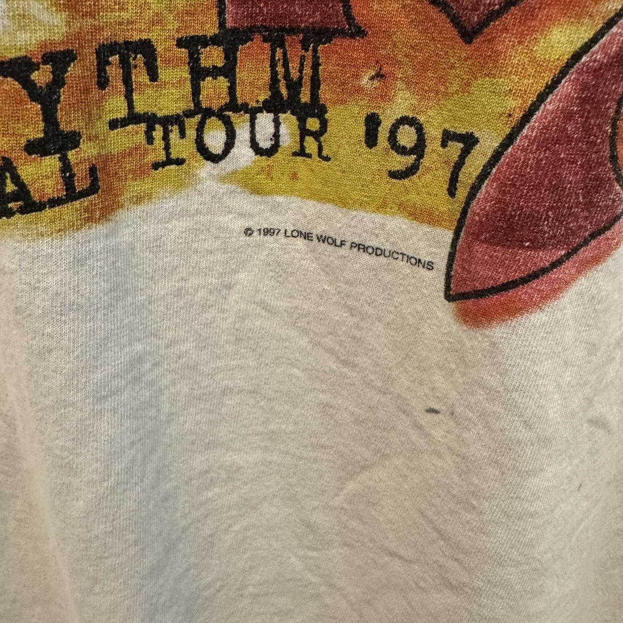 Vintage 1997 ZZ Top Mean Rhythm Global Tour Size... - Depop