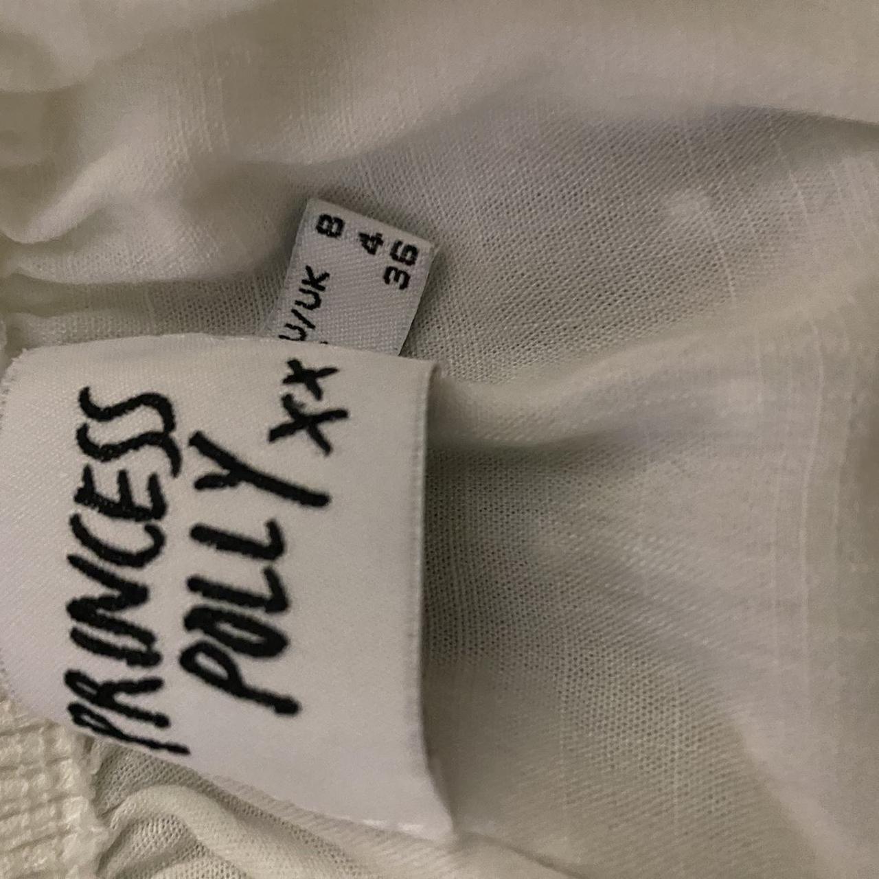 Princess polly white romper, super adorable - Depop