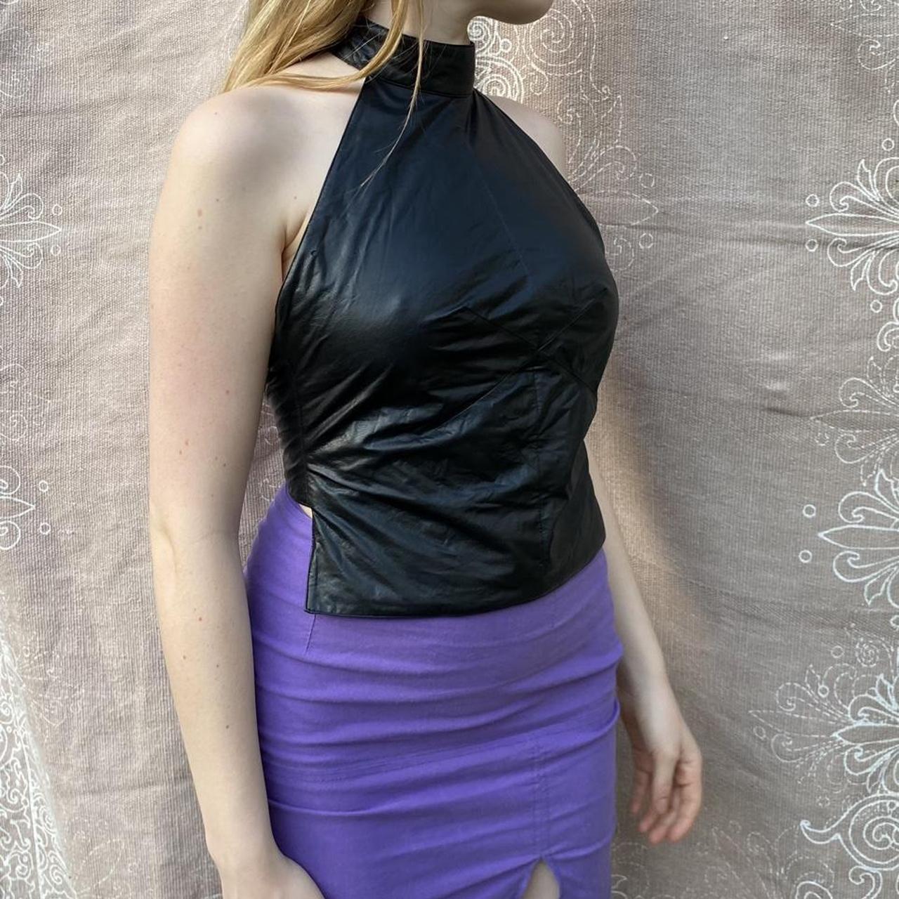 Insane old label Topshop vintage backless... - Depop