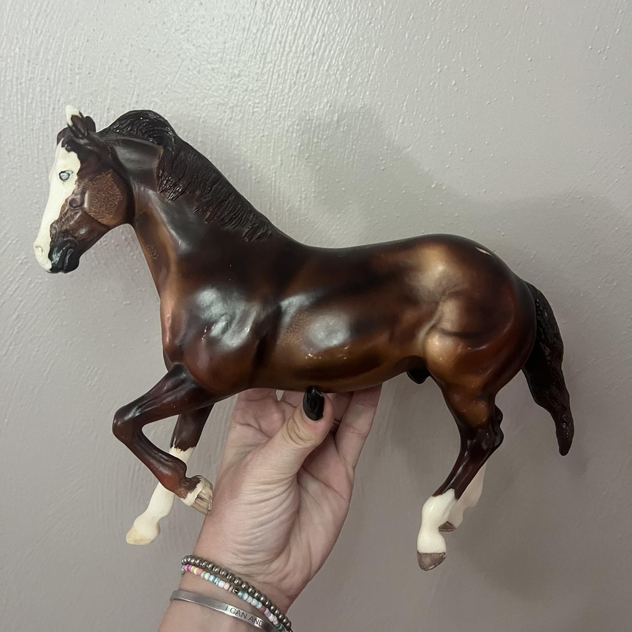 Breyer horse body condition. Has been partially... - Depop