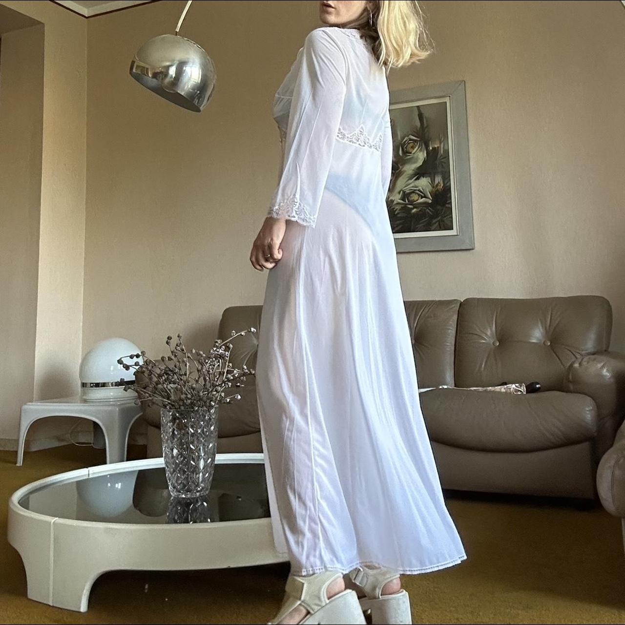 Vintage Lace Angel Robe Incredible 1960’s italian... - Depop