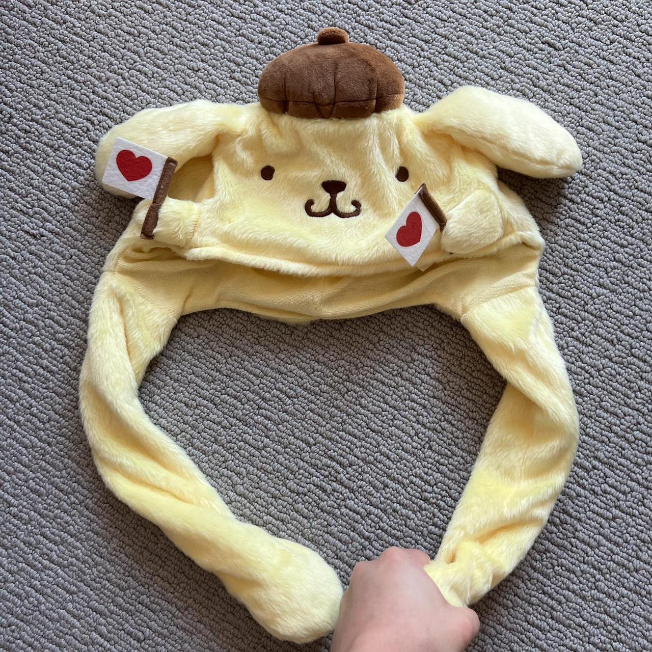 🍮 sanrio pompompurin moving hat 🍮 worn once! you... - Depop