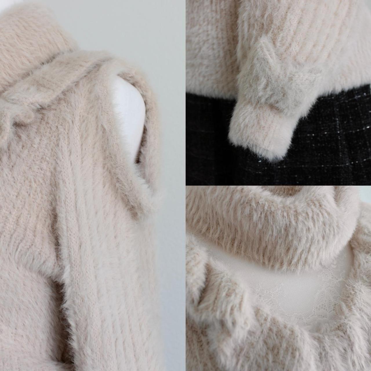 🎀 Liz Lisa Fluffy Turtleneck Ruffle Sweater 🎀 This... - Depop