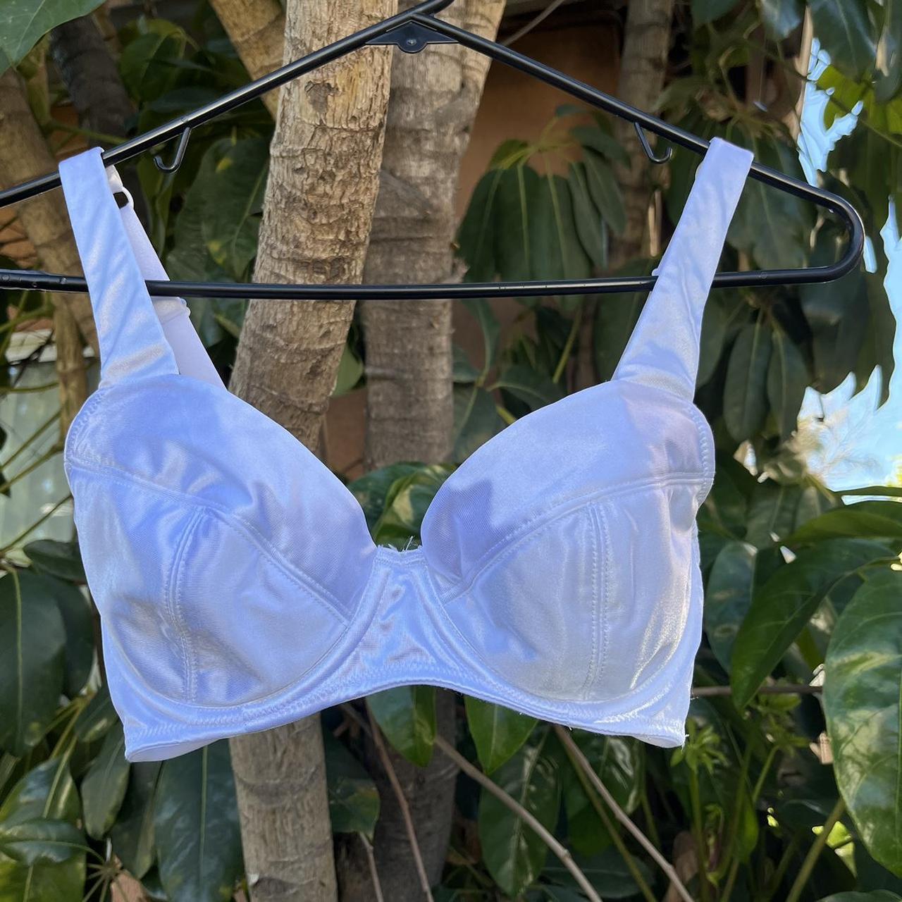 Fredricks of Hollywood white bra. Gives me complete... - Depop