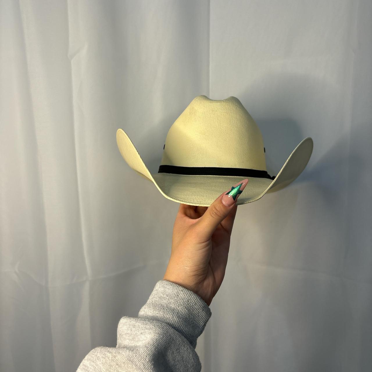 Neutral red ranch cowboy hat - Depop