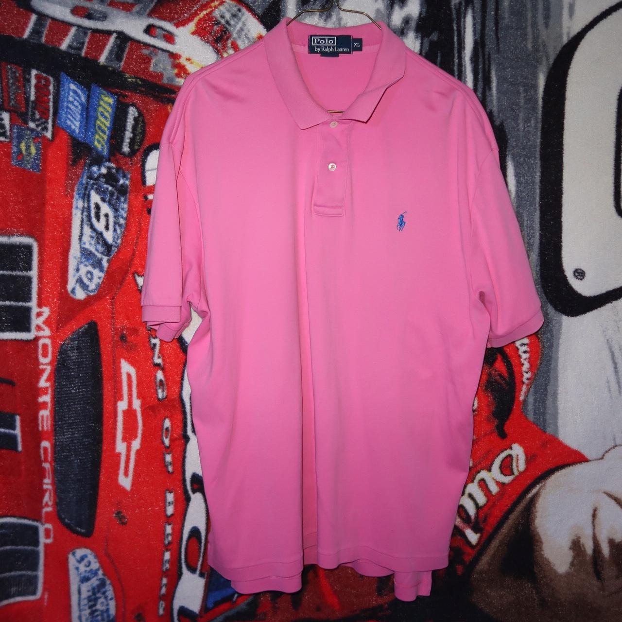 Ralph Lauren Pink Polo XL I EVEN HAD THE PINK POLO I... - Depop