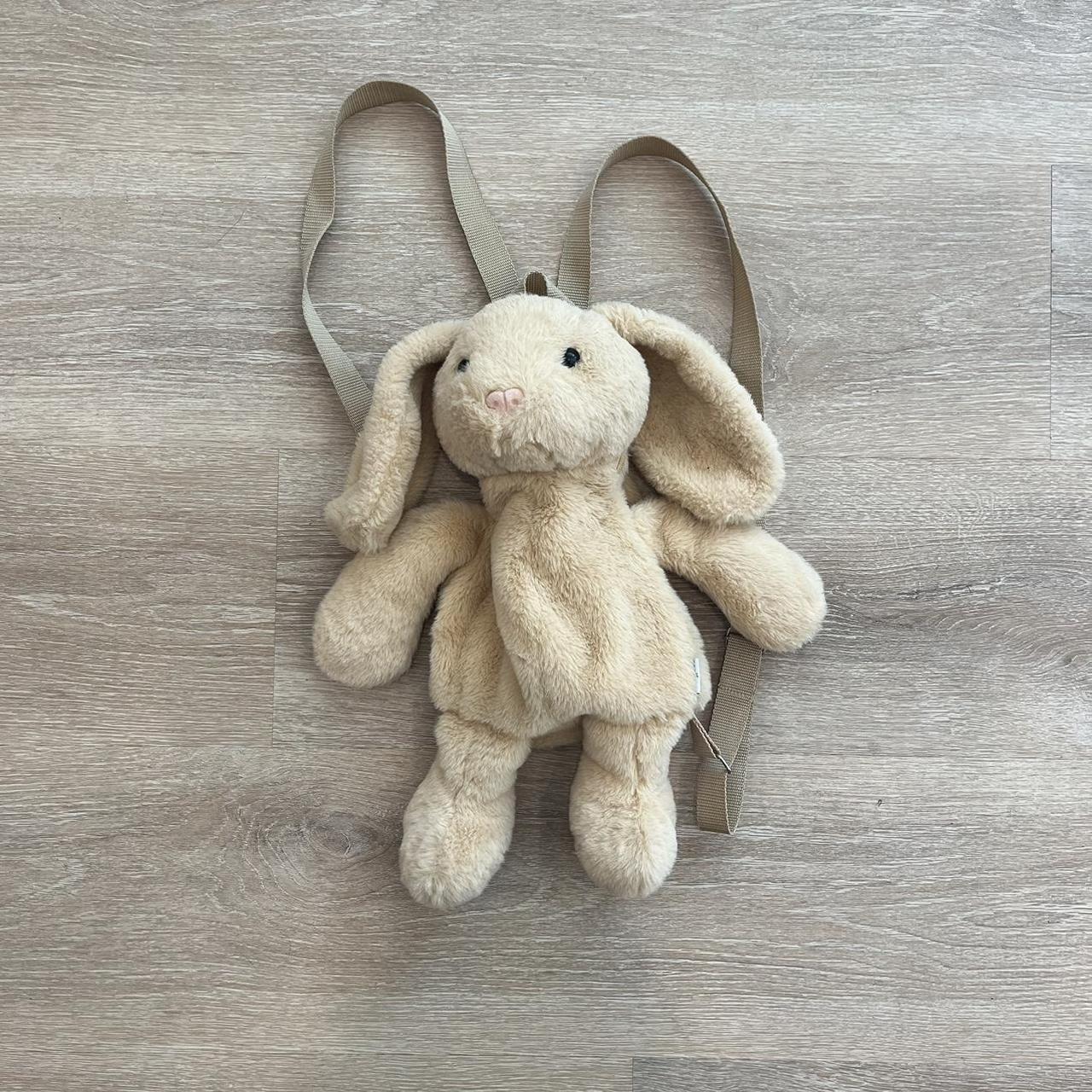 Plush super soft bunny backpack by Diva Kids.... - Depop